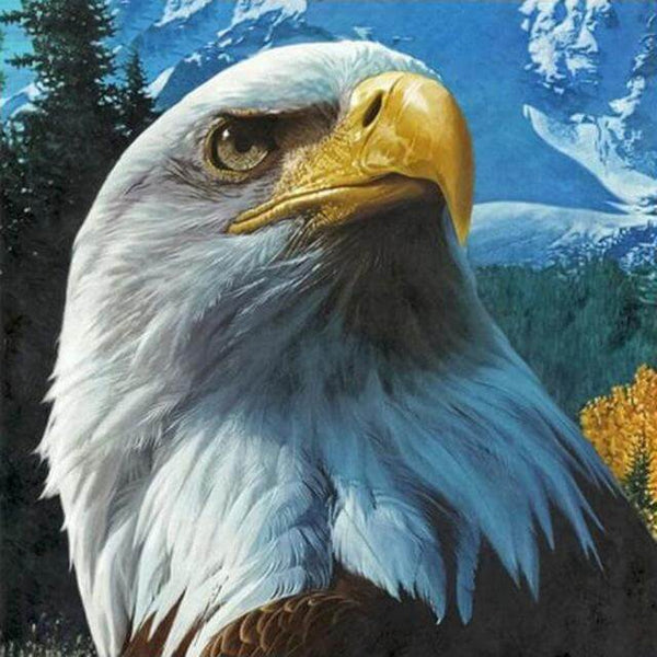 Eagle #3 - DIY Diamond Painting – Colorelaxation