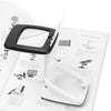 Foldable 3X Magnifier LED - perfect for Diamond Painting – Colorelaxation